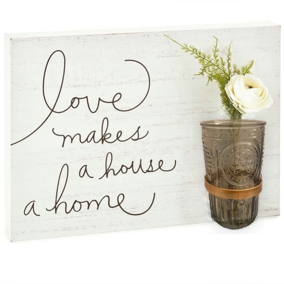 Hallmark | Wall Decor | Hallmark Love Makes A House A Home Wood Sign ...